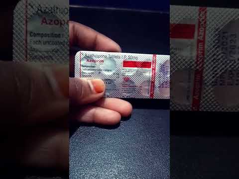 Azathioprine tablets #short #ytshort
