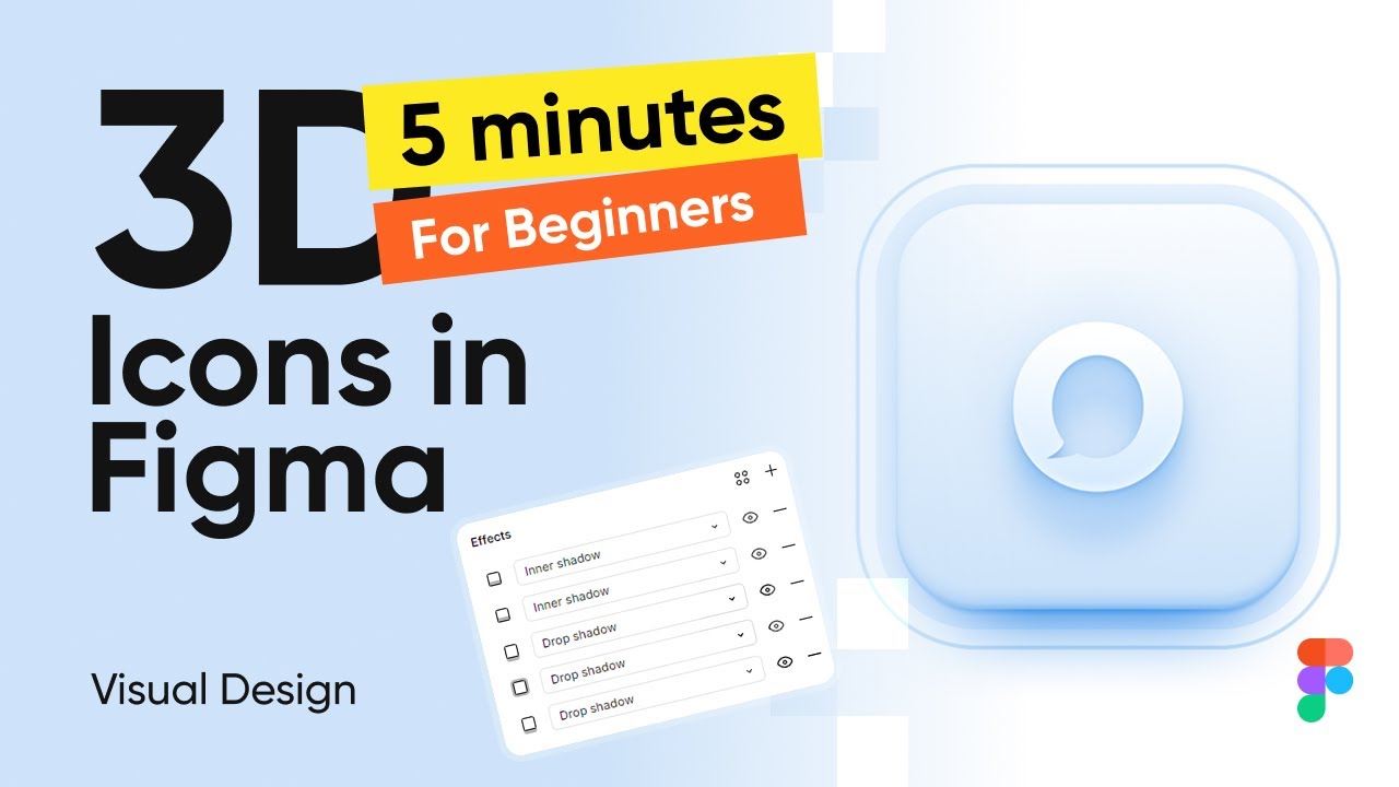 Create 3D-Like Icons in Figma in 5 Minutes (For Beginners!)