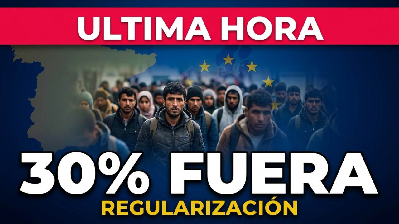 👉 🚨 Regularization in Spain: The Government admits that 30% will be rejected