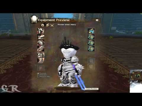 Guild Wars 2 Heavy Ascended Armor's All Races Preview