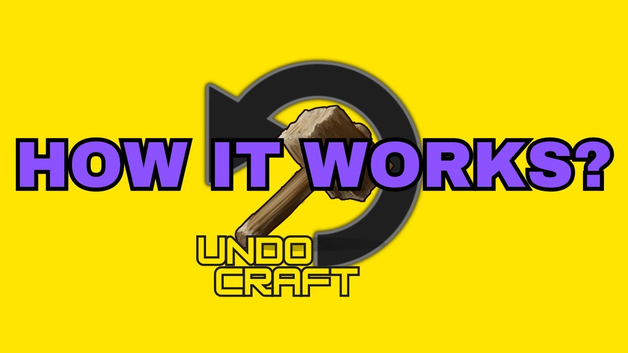 RUST UNDOCRAFT PLUGIN - HOW IT WORKS?
