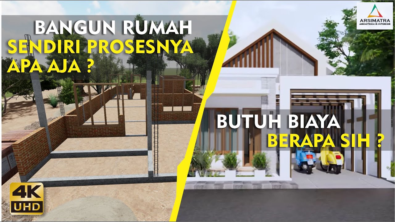 Tahapan Bangun Rumah Beserta Pengontrolan RAB. 1 Lantai, 85 m, 3 juta/m, 250 jutaan.
