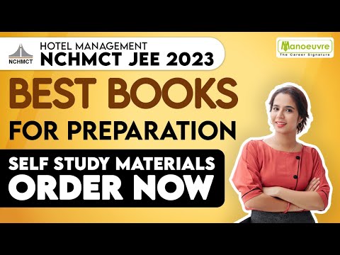 NCHMCT JEE 2023 | Best Books For Preparations | Self Study Materials | Order Now