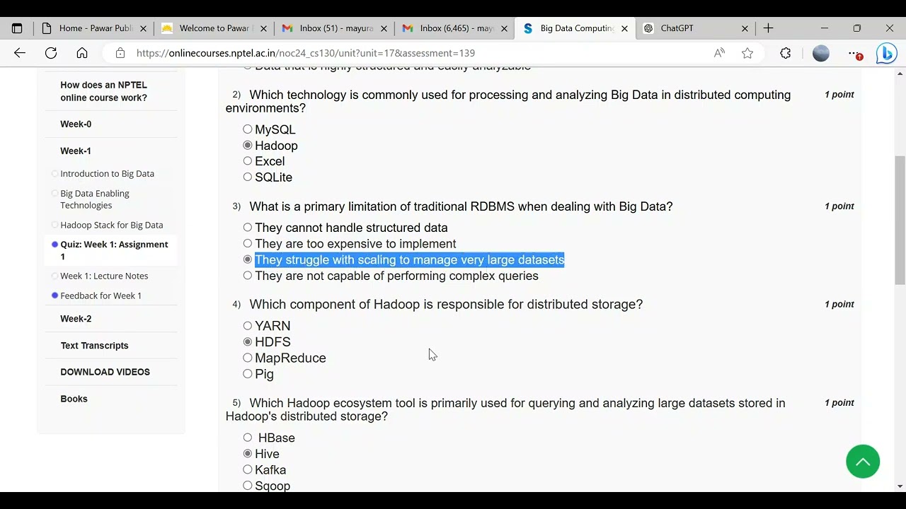 Big Data Computing Week 1 Assignment 1 2024