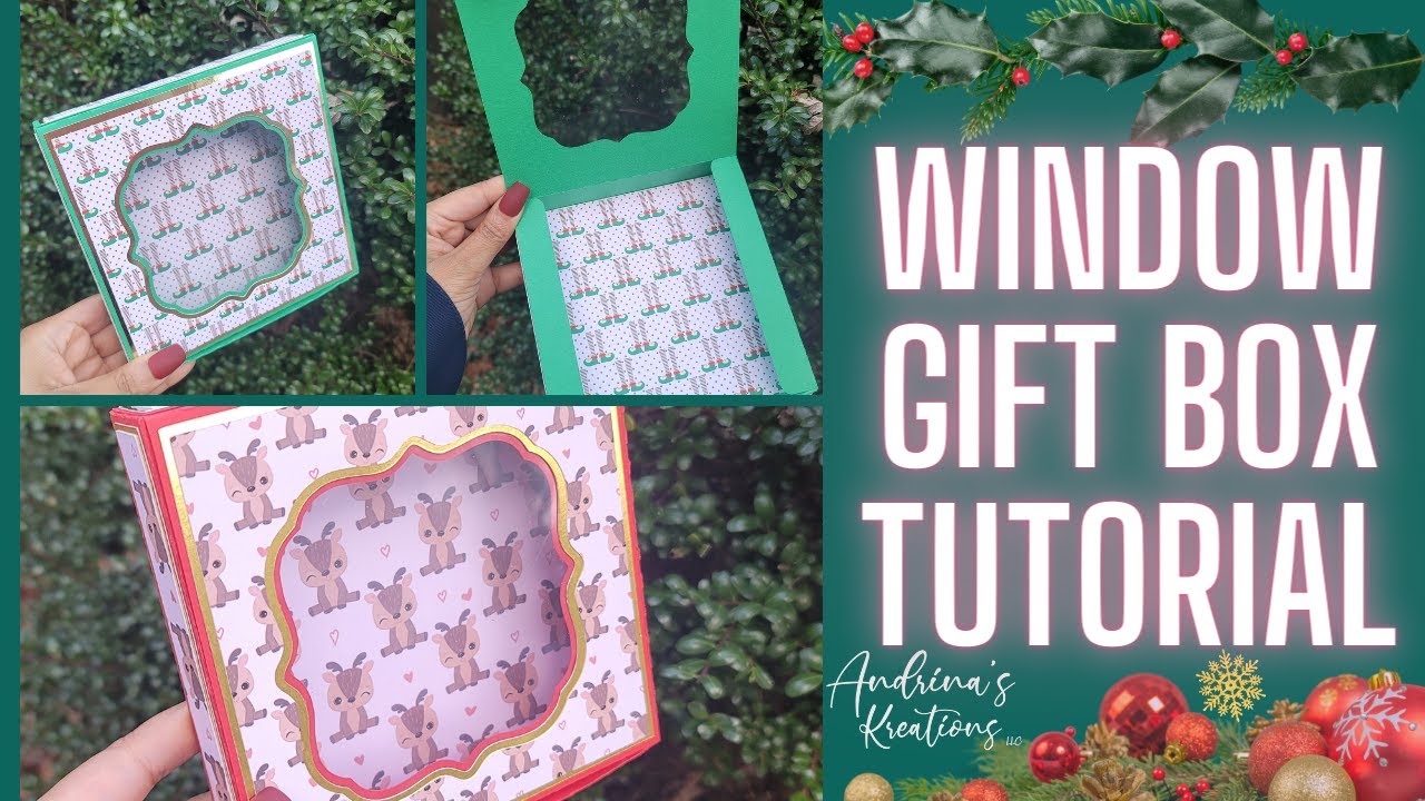 Window Gift Box Tutorial | Silhouette Studio Tutorial