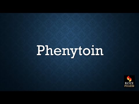 Phenytoin pronunciation antiepileptic antiseizure drug, medicine, How to say