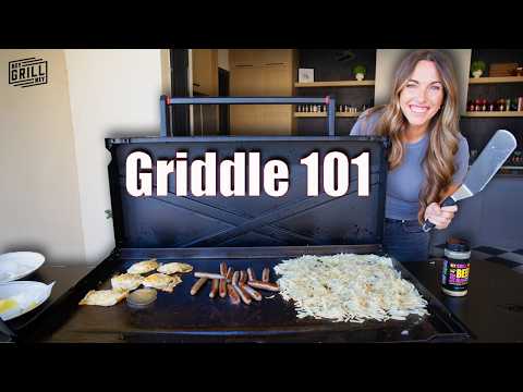 BBQ GRIDDLE 101: A Beginner's Step-by-Step Guide To Learning How To Cook On A Flat Top Griddle