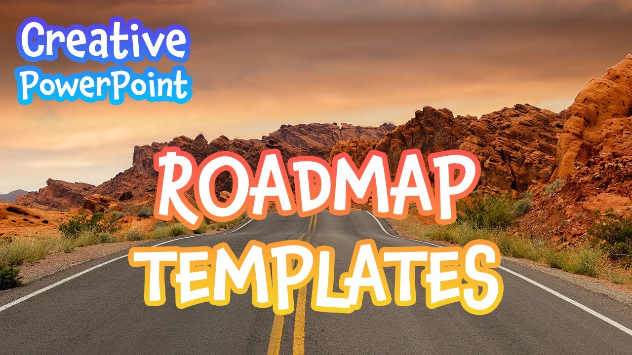 5 FREE CREATIVE POWERPOINT ROADMAP TEMPLATES