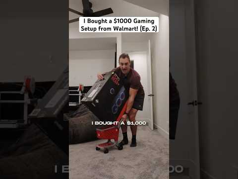I Bought a $1000 Walmart Gaming Setup!