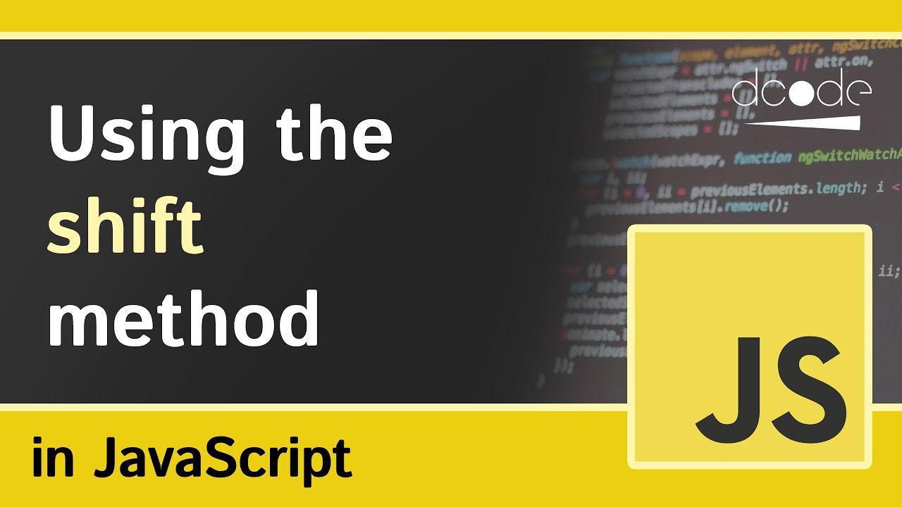 Array 'shift' method in Javascript (Array.prototype.shift)