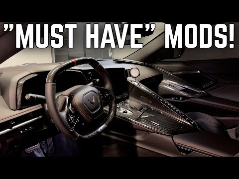 Radar detector install in the C8 Corvette Z06!