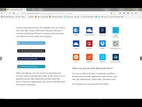 Five minutes with Microsoft Flow Part 1 What is MS Flow