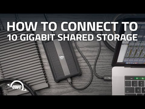 10 Gigabit Adapters - How to Connect To Shared Storage