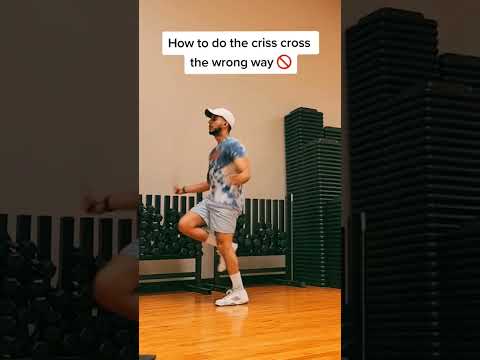 Learn how to do the criss cross the right way! #jumprope #beginner #fitness #skipping