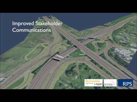 How BIM Was Utilized In £500M M8 M73 M74 Motorway Improvements Project ...