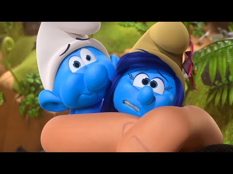Crashing Gargamel's Party • The Smurfs 3D • Cartoons for Kids