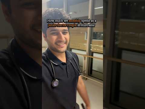 Monthly expense as an Australian doctor couple || Dr Gupta MD || #amcexam