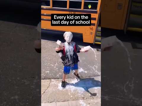 "Every kid on the last day of school".😎 #reels #shorts #viral credit @roknowswrestling