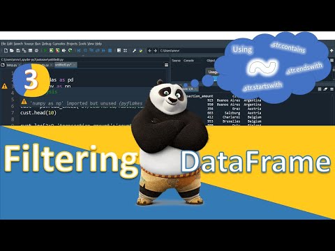 Filtering Pandas Dataframe with .str.contains, .str.startswith, .str.endswith, ~ (Tilde)