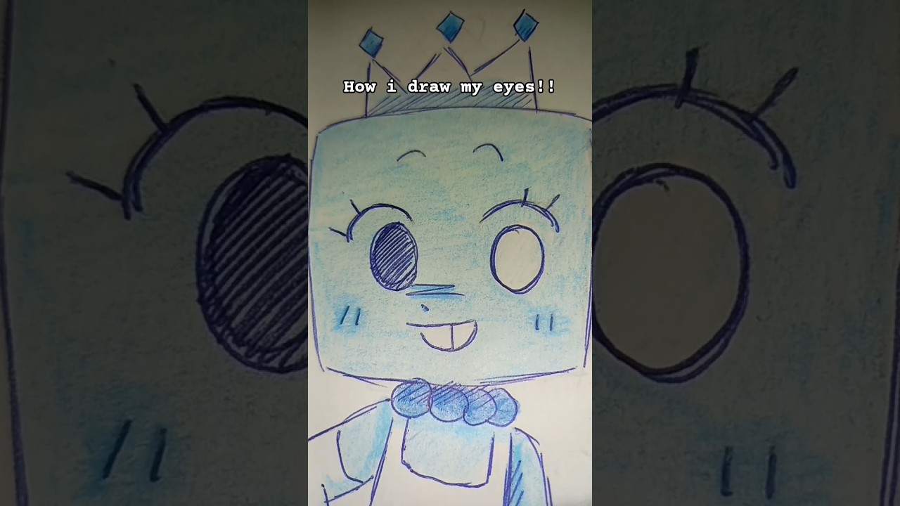 quick eye tutorial! #kyukurarin #artist #art #vocaloid #tutorial