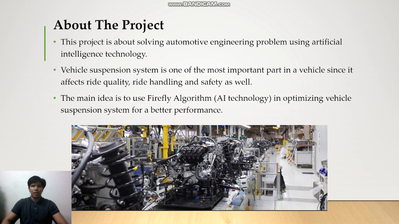 Optimization of Vehicle Suspension System using Firefly Algorithm