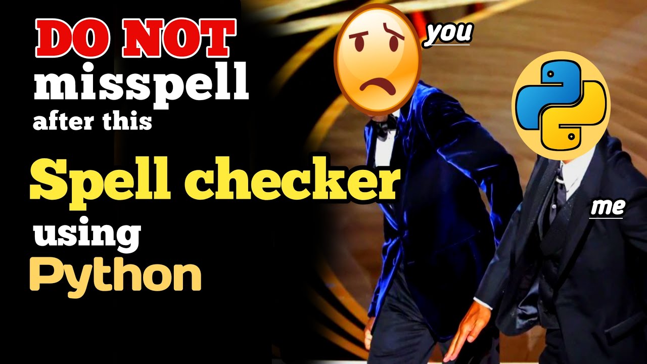 Spell Checker with GUI Python Program