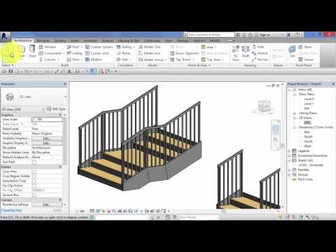 Module 4: Unit 13: Revit Architecture: Stair by Sketch Video Lecture - Design Softwares
