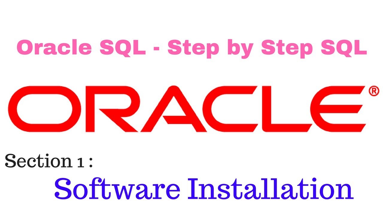 Oracle Sql Step by Step Approach (005 installing java sdk)
