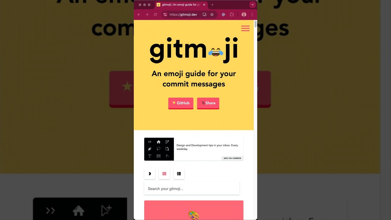 Make your commit messages pop with Gitmoji! 🎉🔥🚀