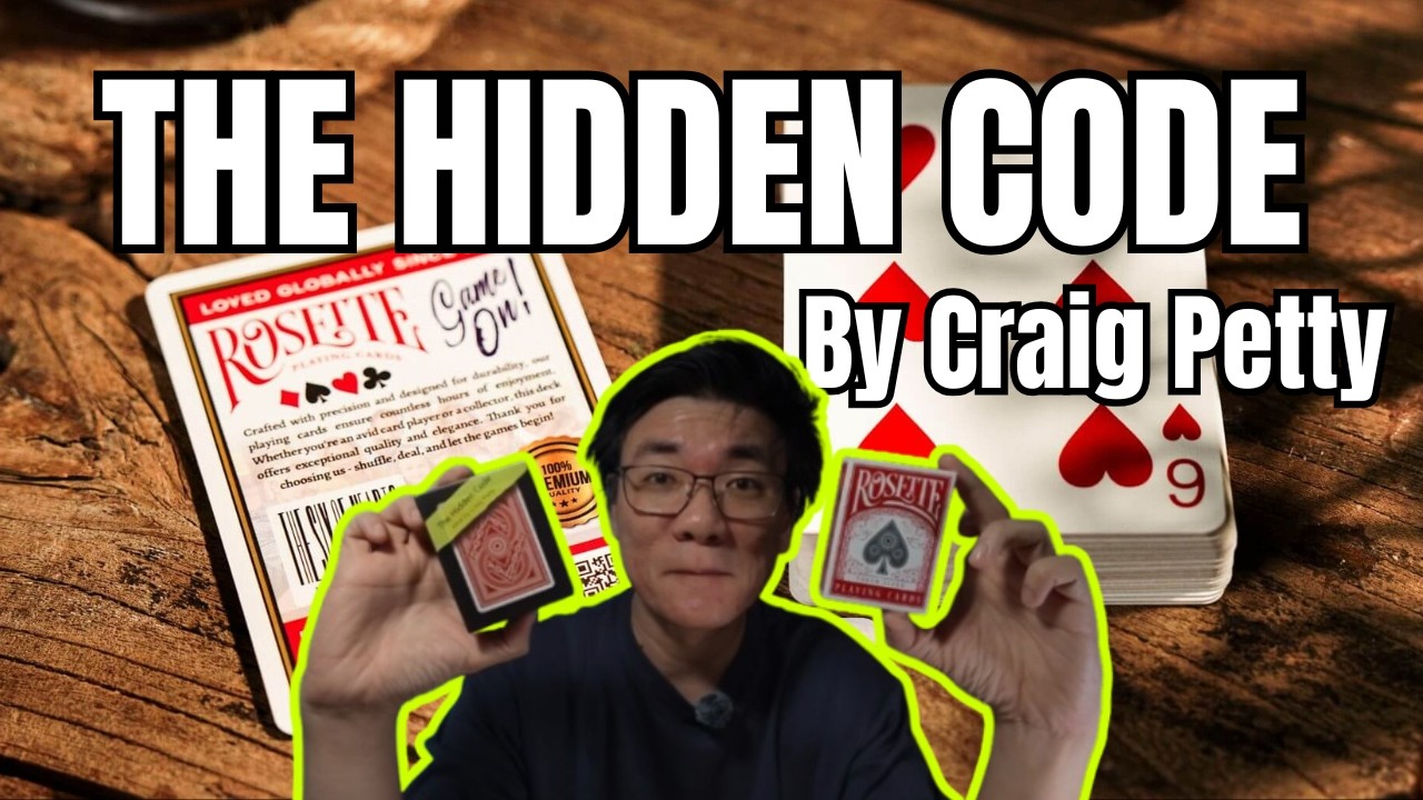 Easy Barcode Card Reveal | The Hidden Code by Craig Petty & TCC Magic - Magic Review