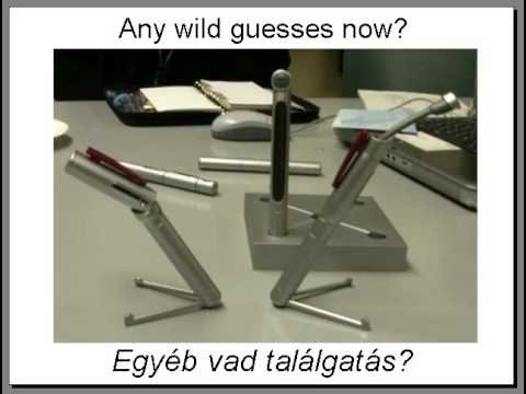 What do you think these are? - Mit gondolsz, mik ezek?
