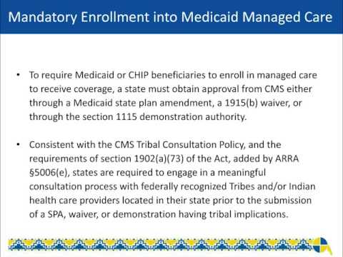 All Tribes Call on Indian Provisions in Medicaid Managed Care