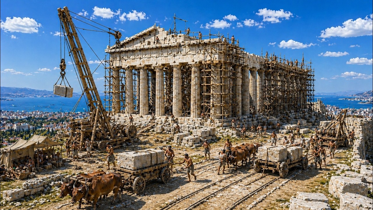 Inside the Parthenon — Ancient Greeks Built a Temple That Has No Straight Lines