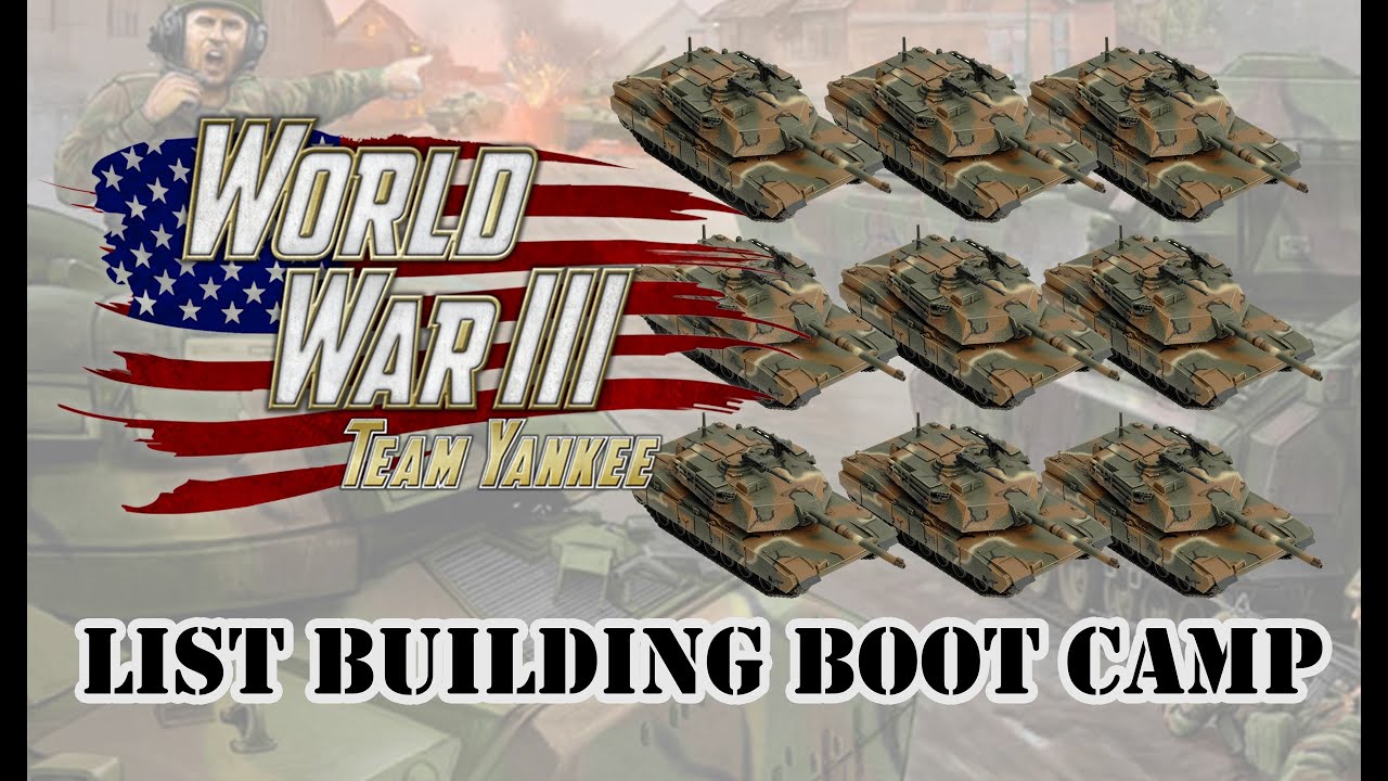 Team Yankee Bootcamp: Listbuilding