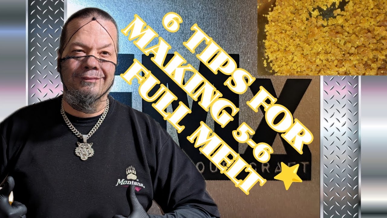 6 Tips to Help Make YOUR Next Bubble Hash Batch 5-6 ⭐ Fullmelt