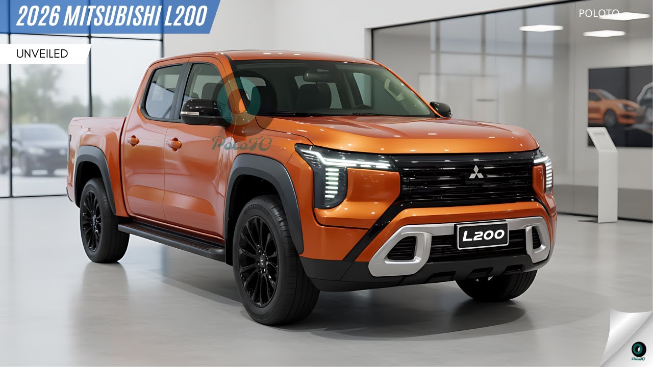 2026 Mitsubishi L200 Unveiled - keep up the tough spirit typical of Mitsubishi!