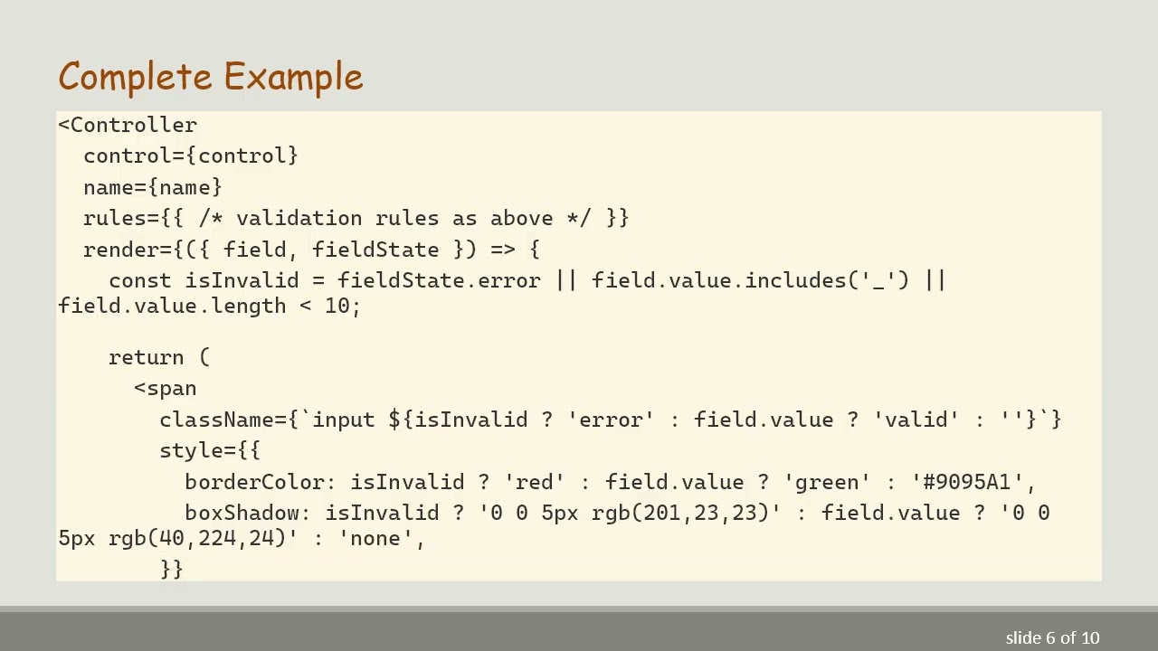 How to Set Dynamic Border Colors in react-datepicker Based on Validation