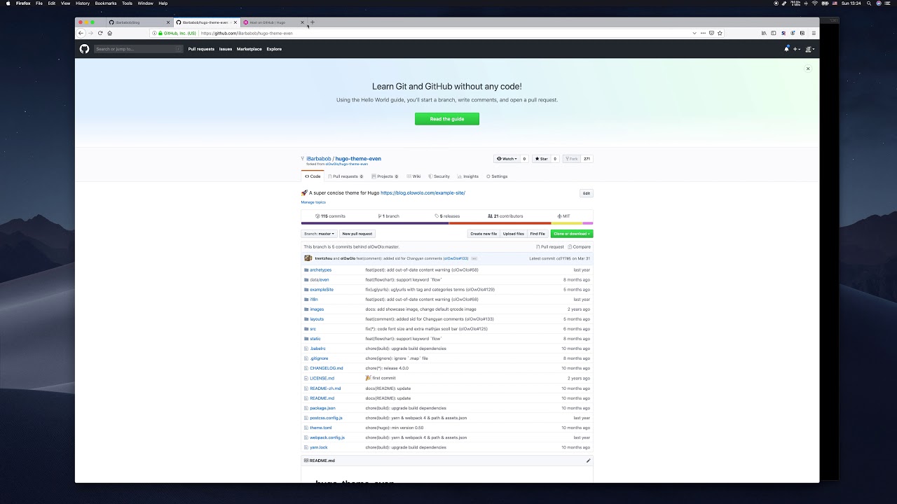 Build blog with Hugo and hosted on Github in 9 minutes