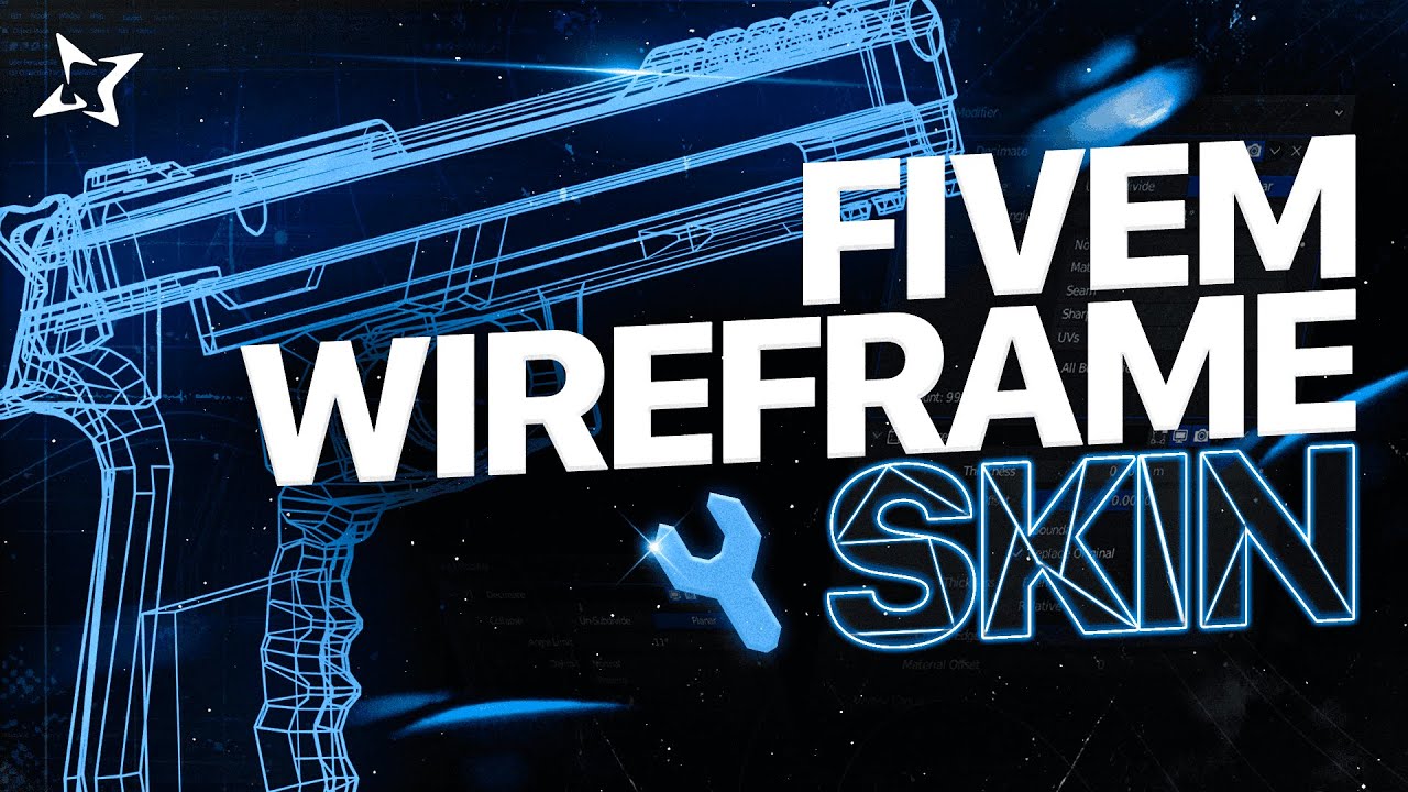 TUTORIAL — How to Create and Optimize Wireframe Weapon Skins | FiveM 2026