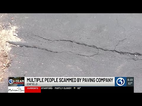 I-Team: multiple people scammed by paving company in Enfield