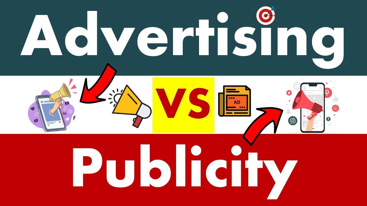 Differences between Advertising and Publicity.