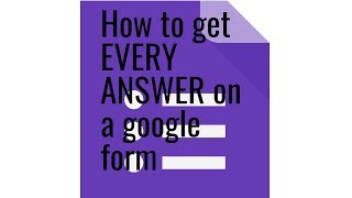how to get google forms answers hack
