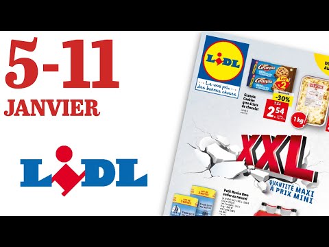 ARRIVAGE LIDL CATALOGUE 5 AU 11 JANVIER 2022