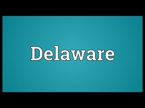 Delaware Meaning