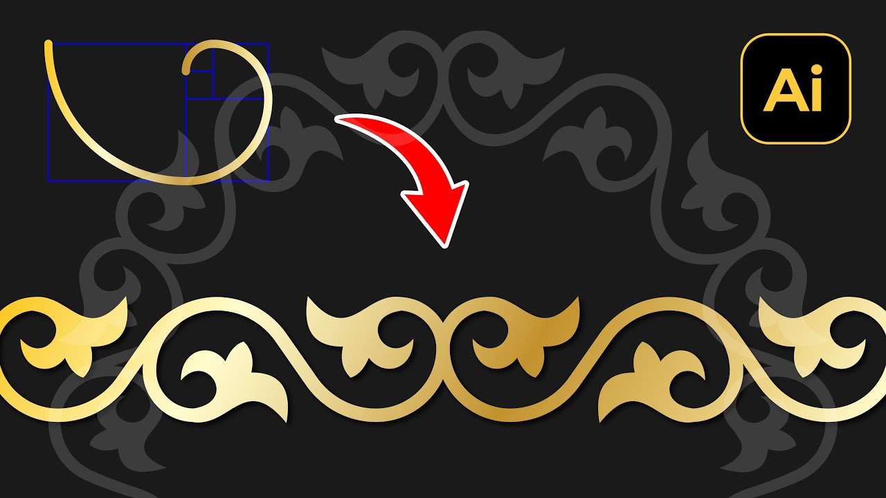 Create a Decorative Border Pattern in Adobe Illustrator