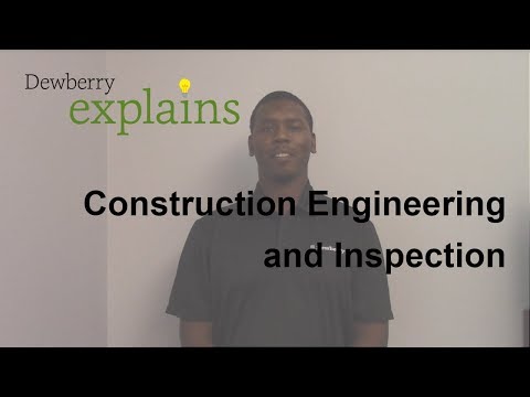 What is Construction Engineering and Inspection?