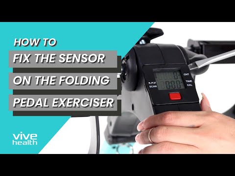How to Fix the Sensor on the Folding Pedal Exerciser