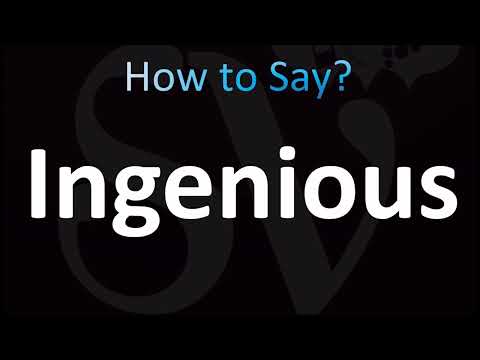 How to Pronounce Ingenious (CORRECTLY!)