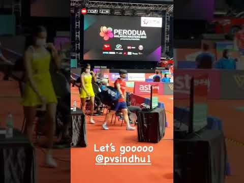 PV SINDHU'S ENTRY ???? IN MALAYSIA MASTERS 2022 || GENTLE SPORTS ||#pvsindhu