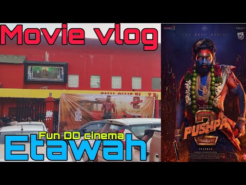 Pushpa 2 movie 🍿 Fun dd cinema Etawah #honestreview #pushpa2 #moviecraze #etawah #bharthana